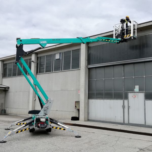 Imer IM R 19 SA LITHIUM Specs & Dimensions (2020 - 2024) | Crawler Articulating Boom Lifts ...
