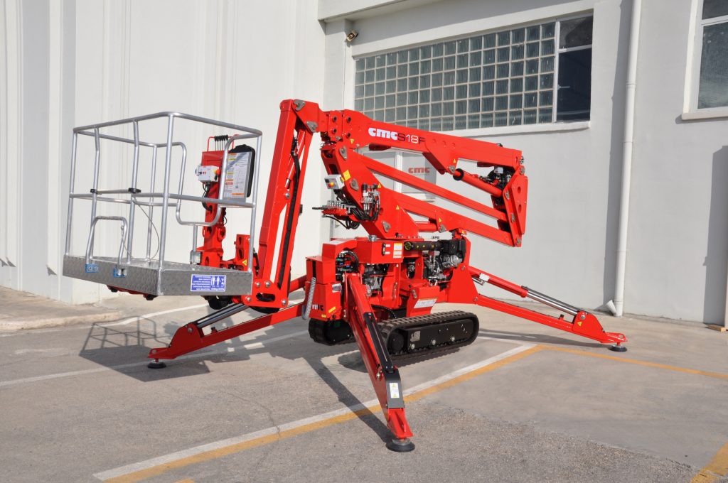 CMC S18F Specs & Dimensions (2020 - 2025) | Crawler Articulating Boom ...
