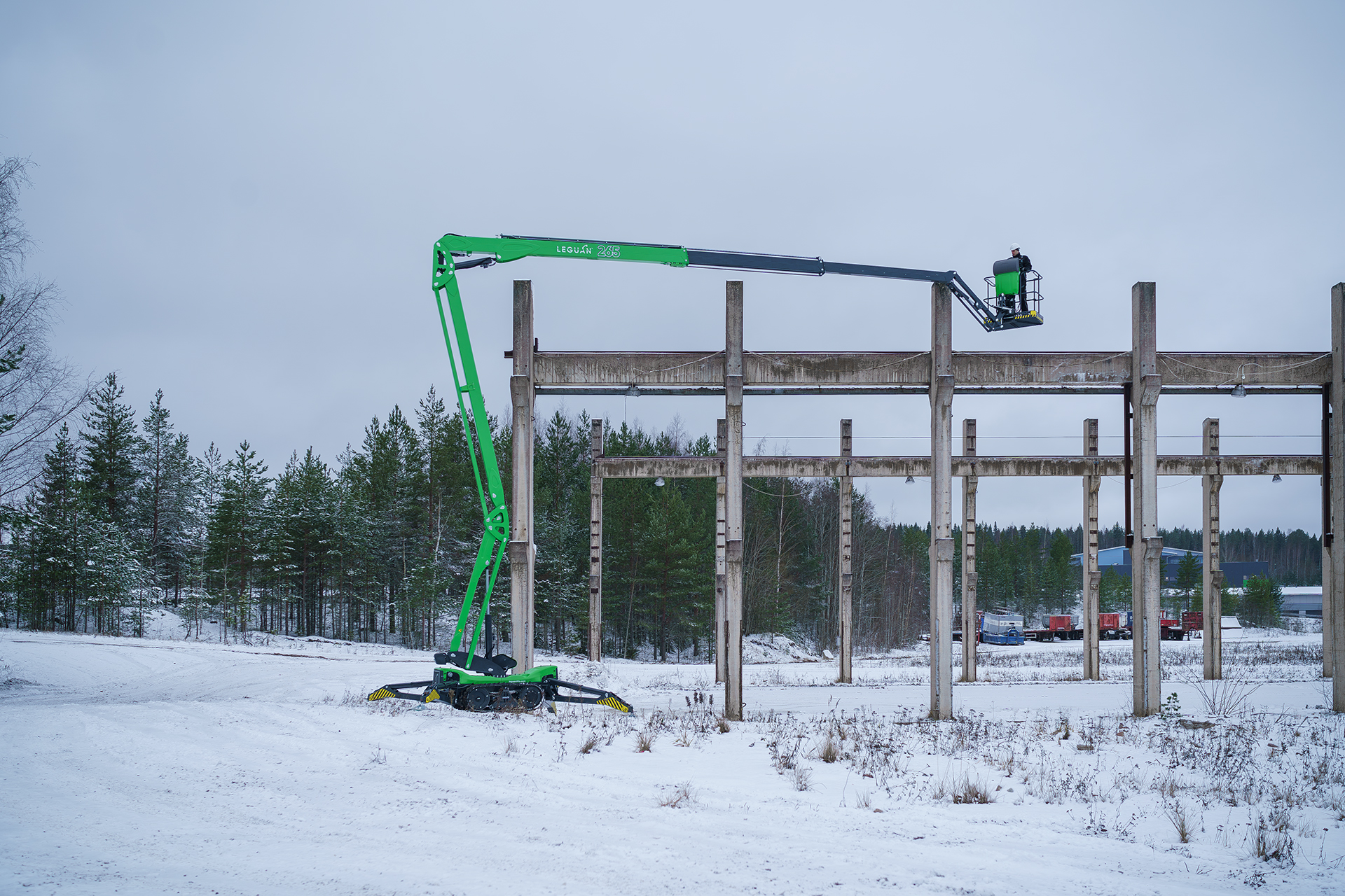 Leguan 265 Specs & Dimensions (2025 - 2025) | Crawler Articulating Boom ...