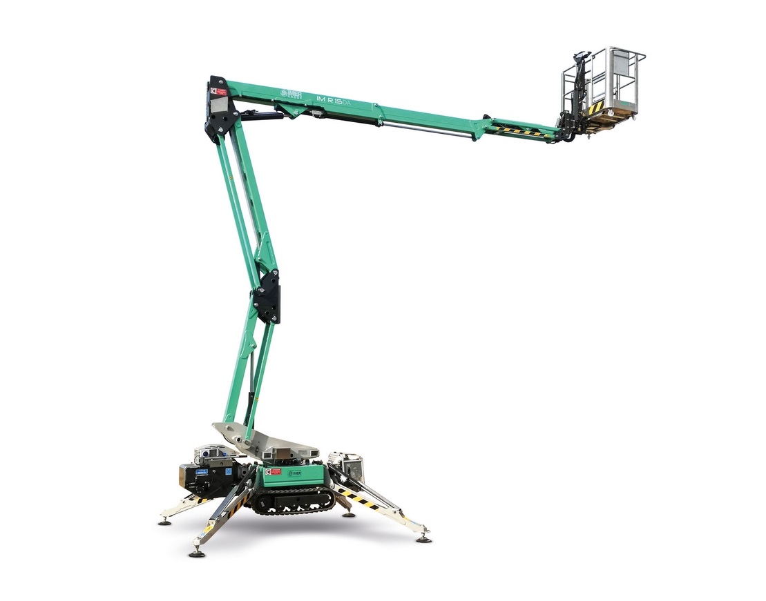 Imer IM R 15 DA Specs & Dimensions (2024 - 2025) | Crawler Articulating Boom Lifts | LECTURA Specs