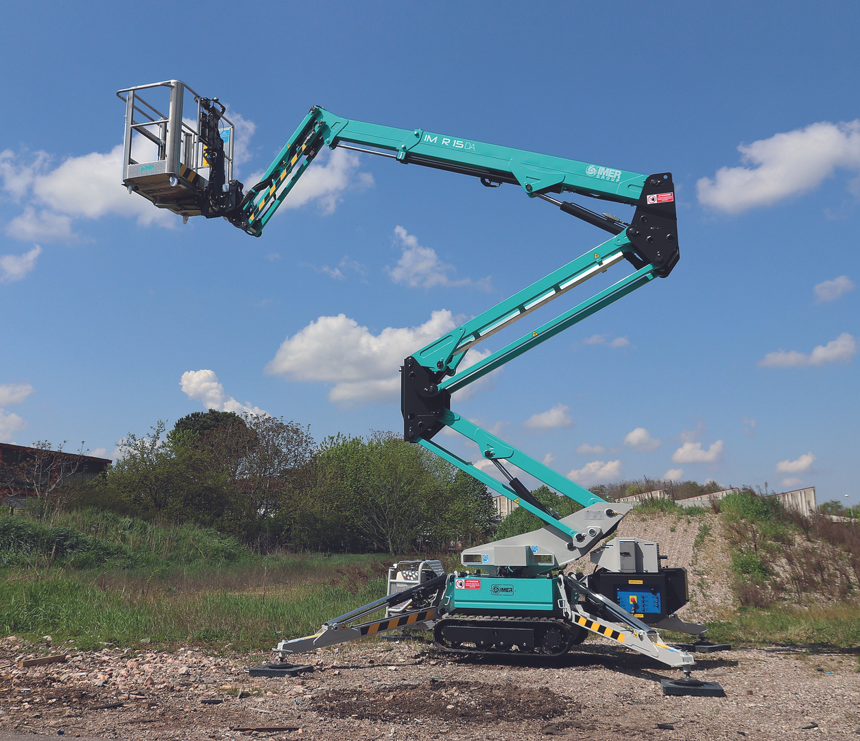 Imer IM R 15 DA Specs & Dimensions (2024 - 2025) | Crawler Articulating Boom Lifts | LECTURA Specs