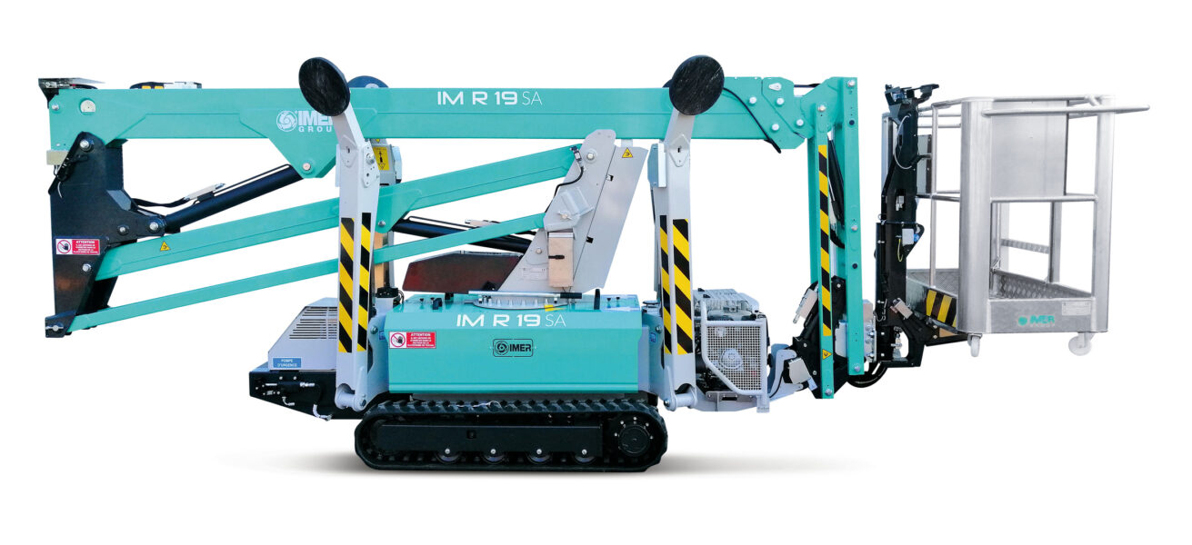 Imer IM R 19 SA Evo Specs & Dimensions (2024 - 2025) | Crawler Articulating Boom Lifts | LECTURA ...