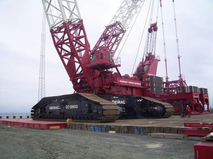 Terex-Demag CC 12600 crane - load chart, specs & dimensions ( - 2019 ...