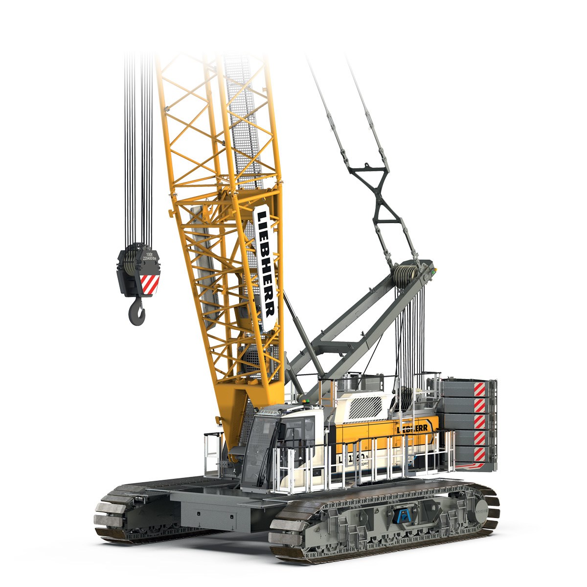 Liebherr LR 1160.1 crane - load chart, specs & dimensions (2019 - 2025 ...
