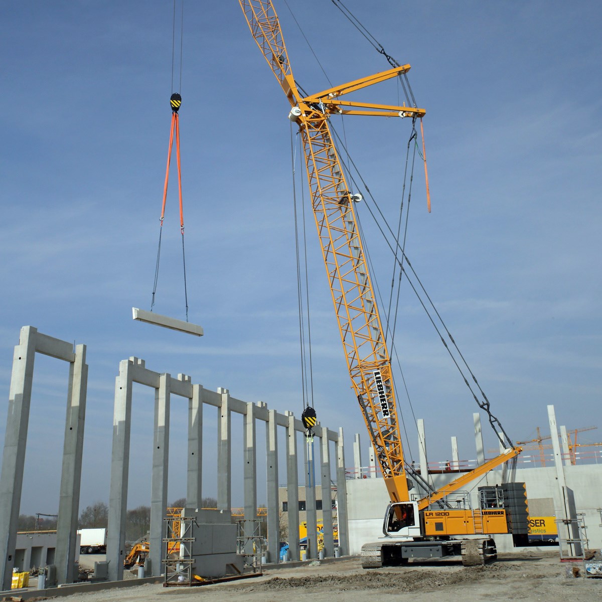 Liebherr LR 1200.1 Unplugged crane - load chart, specs & dimensions ...