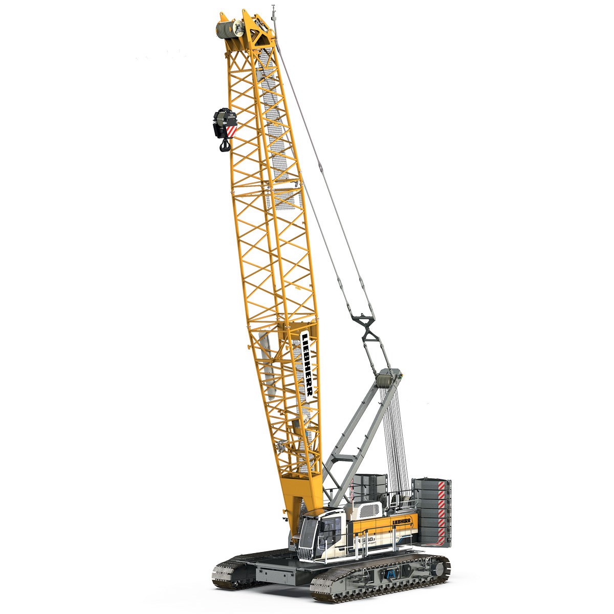 Liebherr LR 1250.1 Unplugged crane - load chart, specs & dimensions ...