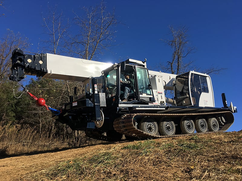 Altec AC45-127S-TC crane - load chart, specs & dimensions (2023 - 2025 ...