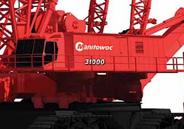 Manitowoc 31000 E crane - load chart, specs (2010 - 2016) | LECTURA Specs