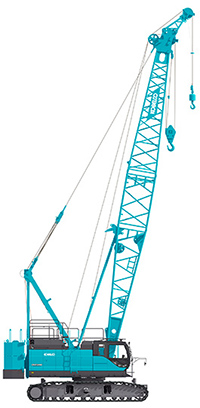 Kobelco CKE1100G crane - load chart, specs & dimensions (2017 - 2025 ...