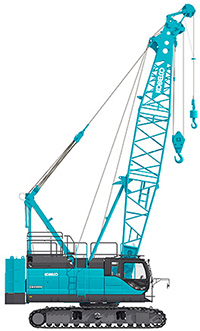 Kobelco CKE800G crane - load chart, specs & dimensions (2017 - 2025 ...