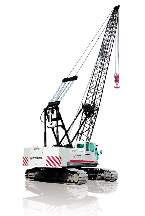 TEREX CRANES HC 80 crane - load chart, specs & dimensions (2016 - 2021) | LECTURA Specs