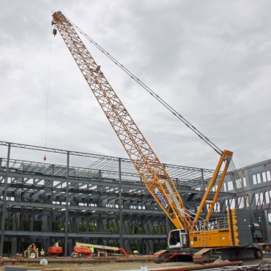 Liebherr LR 1300 SX crane - load chart, specs & dimensions (2007 - 2019 ...