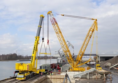 Liebherr LR 1350/1 crane - load chart, specs & dimensions (2018 - 2025 ...