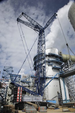 Liebherr LR 1350/1 crane - load chart, specs & dimensions (2018 - 2025 ...