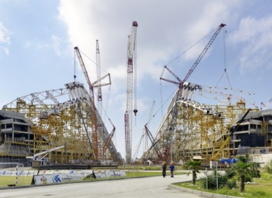 Liebherr LR 1350/1 crane - load chart, specs & dimensions (2018 - 2025 ...