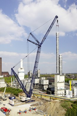 Liebherr LR 1600/2 crane - load chart, specs & dimensions (2018 - 2025 ...