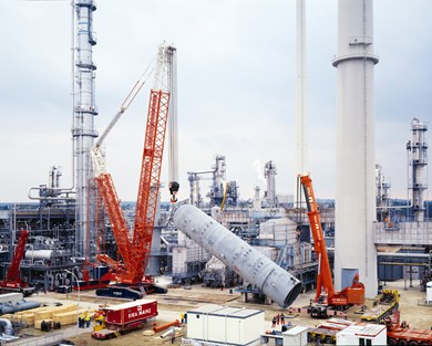 Liebherr LR 1750/2 crane - load chart, specs & dimensions (2017 - 2025 ...