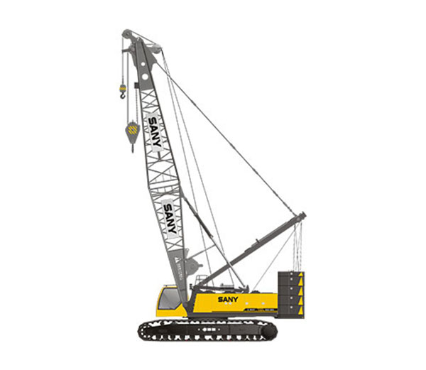 Sany SCC1800 crane - load chart, specs & dimensions (2017 - 2022 ...