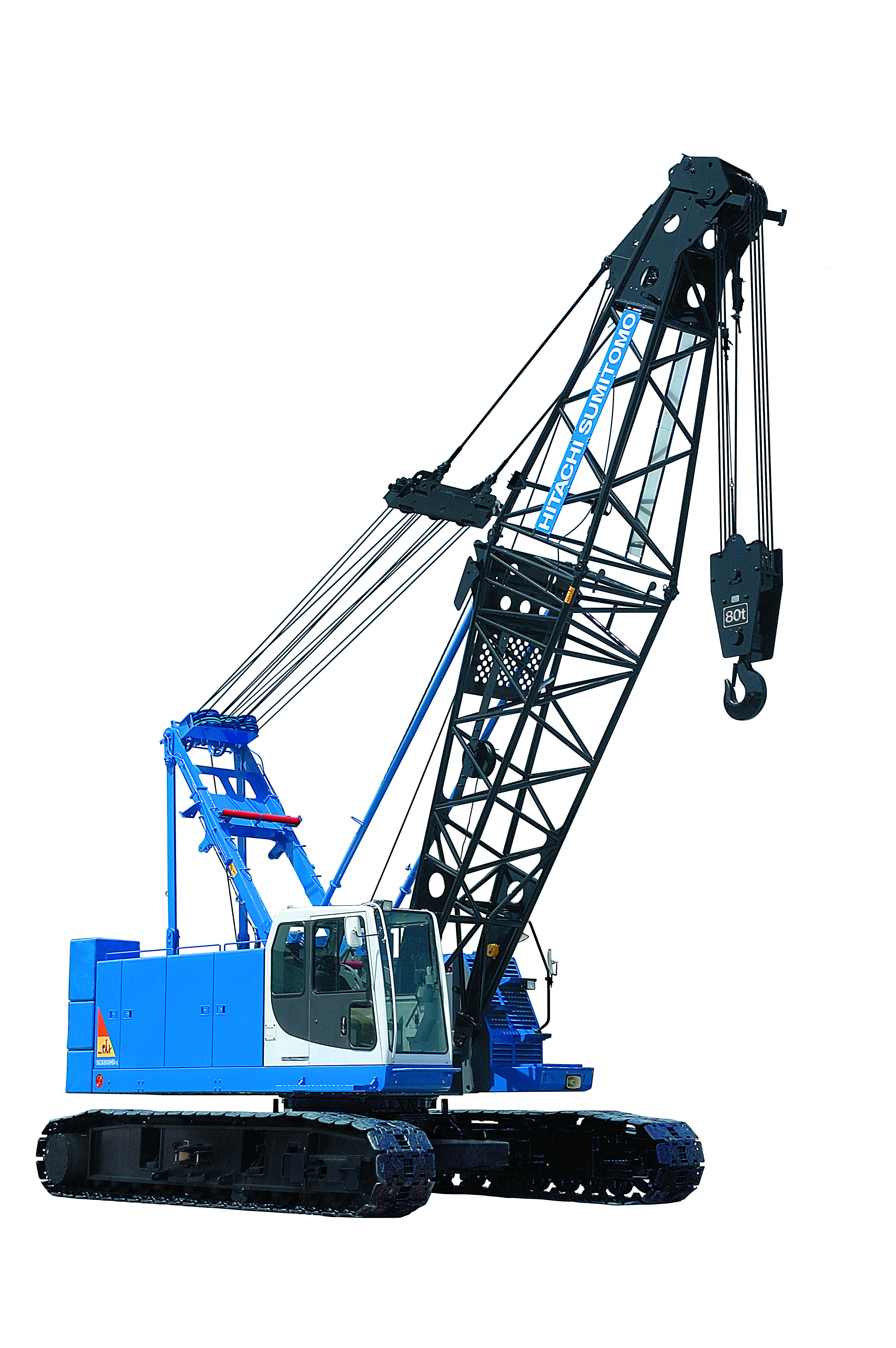 Hitachi Sumitomo SCX800HD-2 crane - load chart, specs & dimensions ...