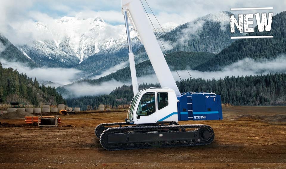 Tadano GTC-350 crane - load chart, specs & dimensions (2018 - 2025 ...