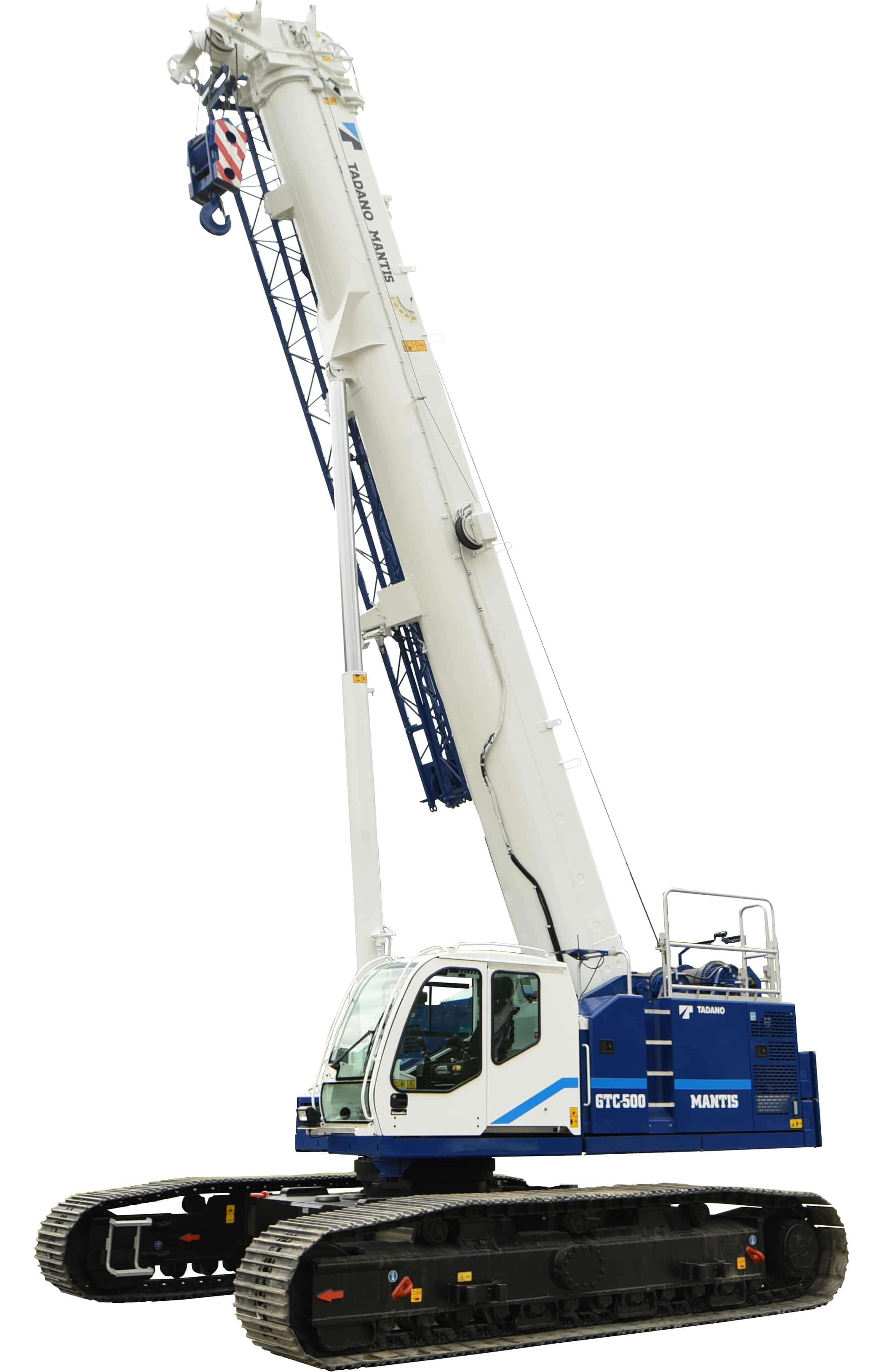 Tadano GTC-500 crane - load chart, specs & dimensions (2019 - 2025 ...
