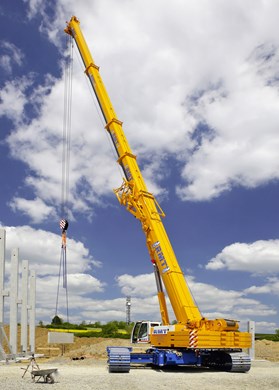 Liebherr LTR 1220 crane - load chart, specs & dimensions (2014 - 2025 ...
