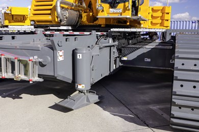 Liebherr LTR 1220 crane - load chart, specs & dimensions (2014 - 2025 ...