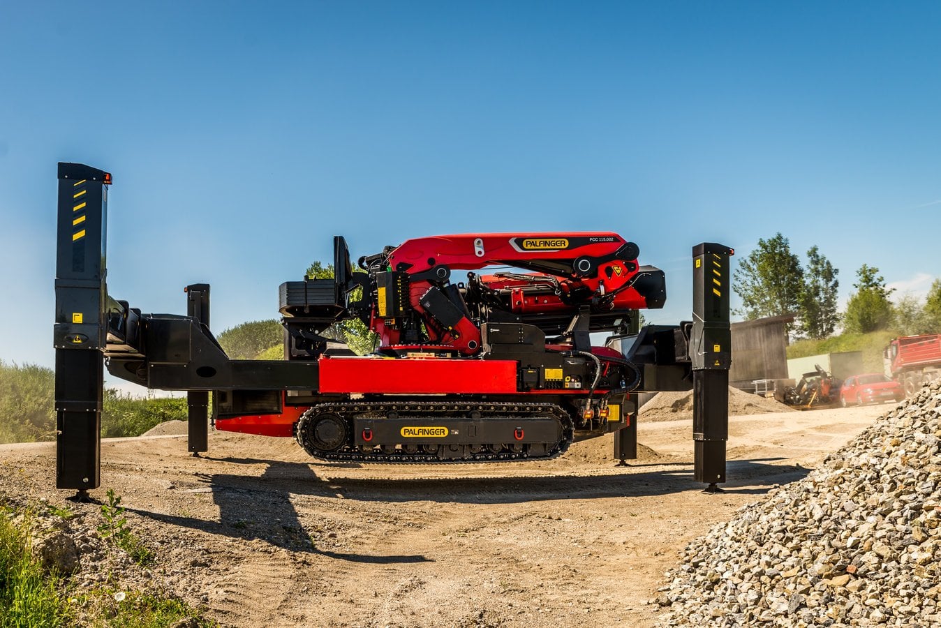 Palfinger PCC 115.002 crane - load chart, specs & dimensions (2018 ...