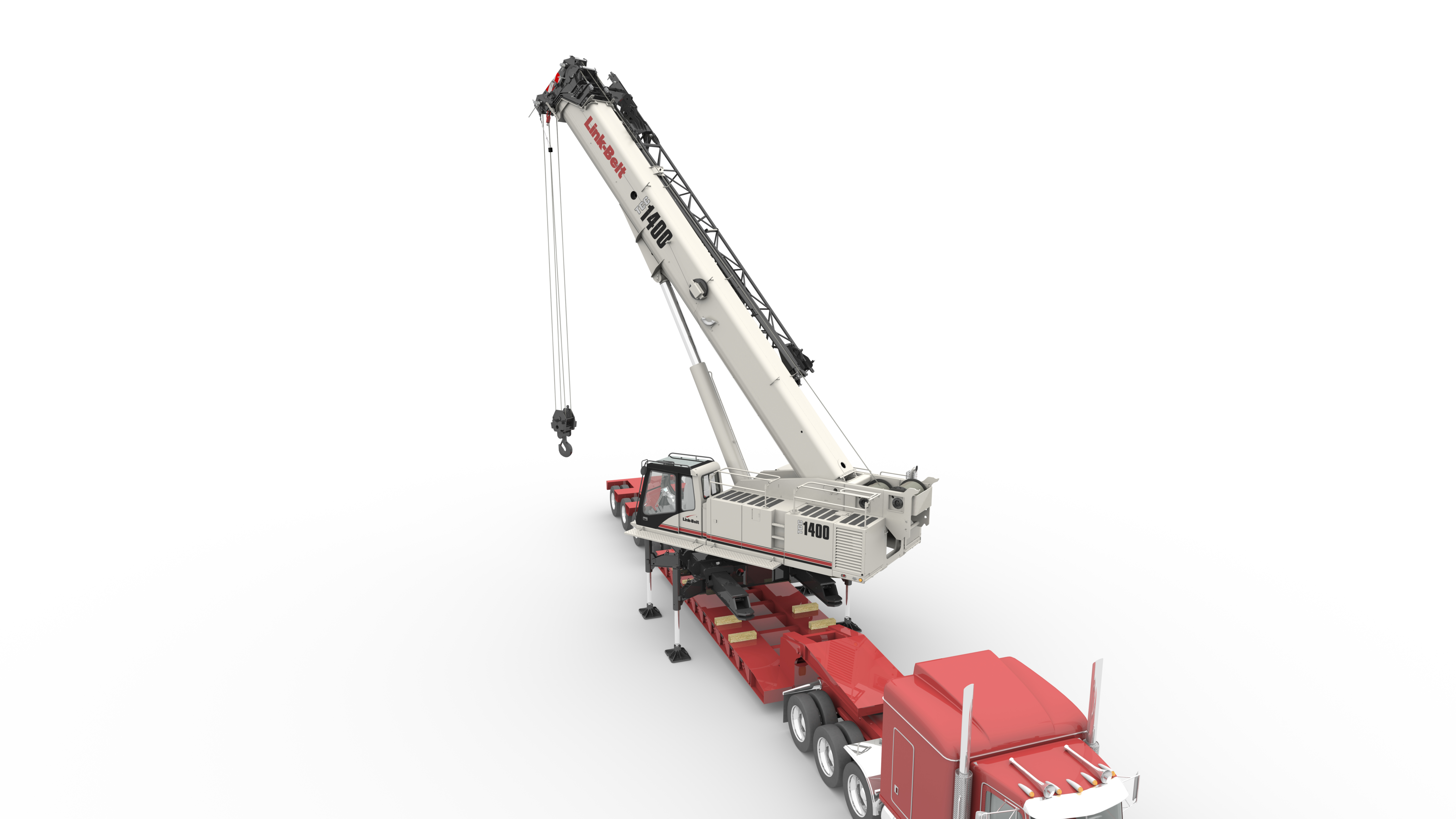 Link-Belt TCC-1400 crane - load chart, specs & dimensions (2017 - 2025 ...