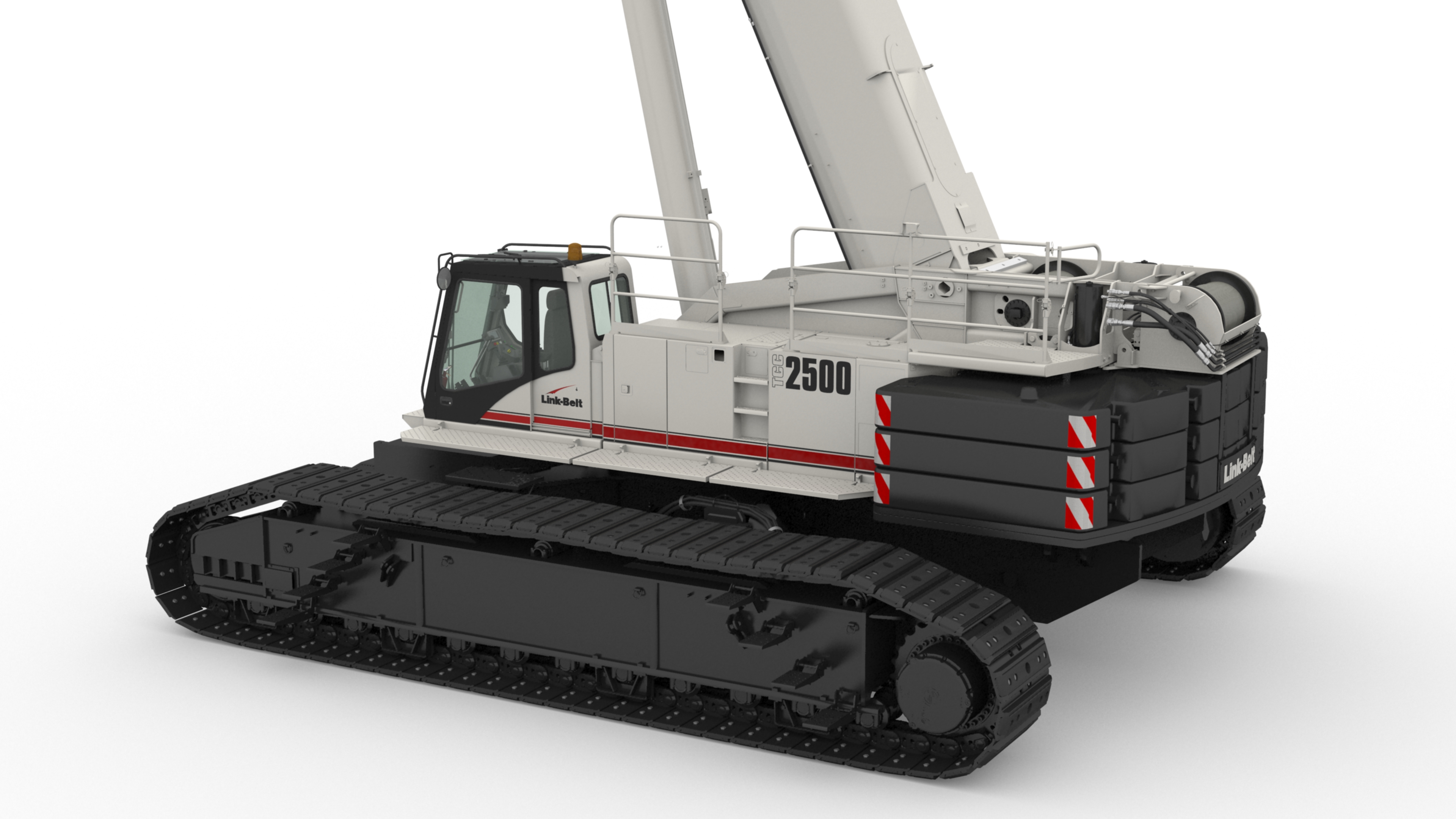 Link-Belt TCC-2500 crane - load chart, specs & dimensions (2017 - 2025 ...