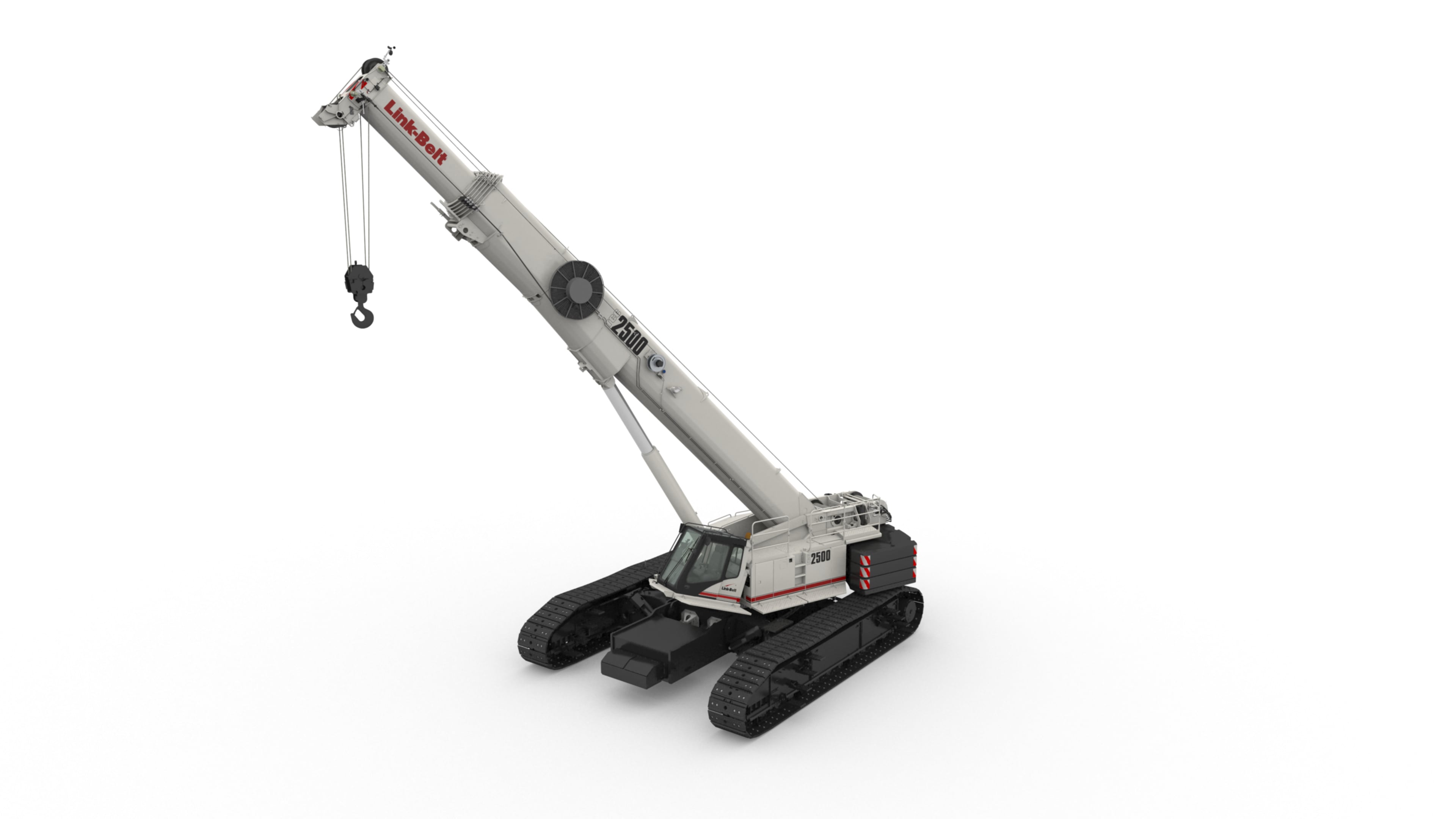 Link-Belt TCC-2500 crane - load chart, specs & dimensions (2017 - 2025 ...