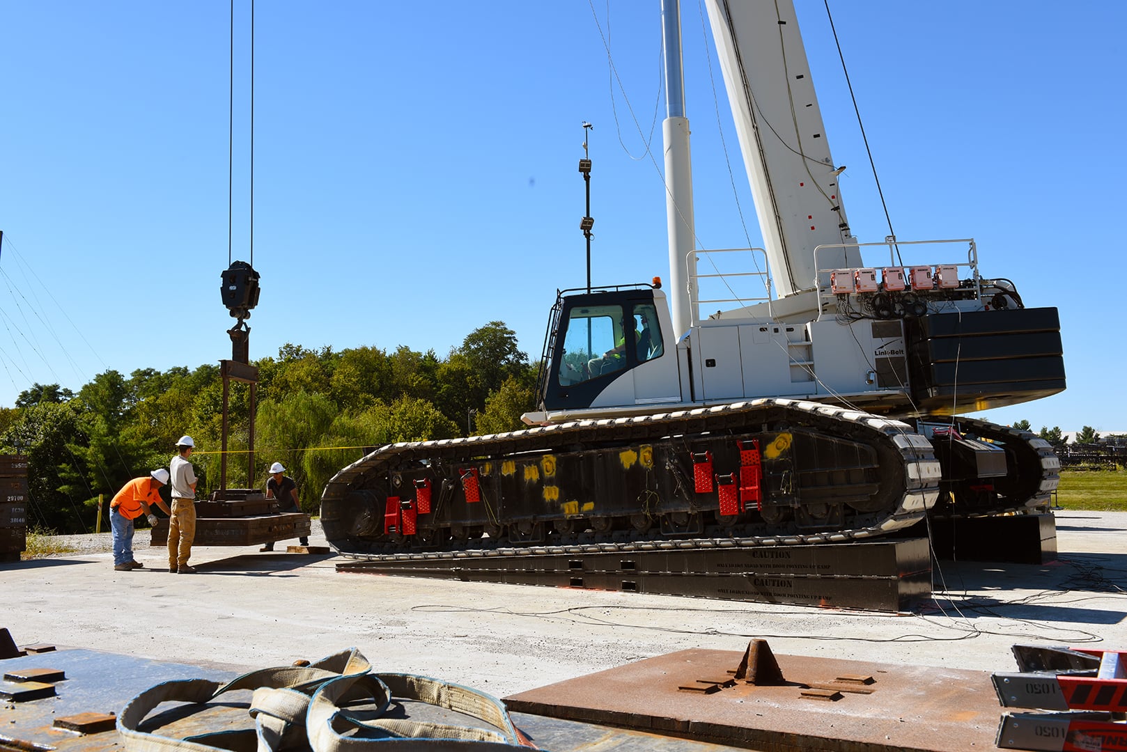 Link-Belt TCC-2500 crane - load chart, specs & dimensions (2017 - 2025 ...