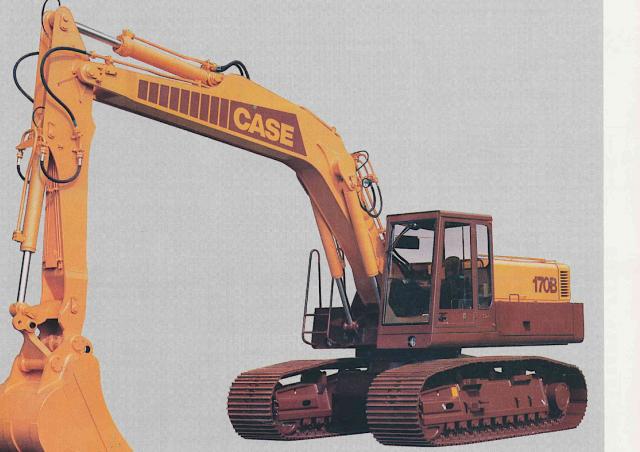 Case 170B excavator specs & dimensions (1985 - 1987) | Diggers ...