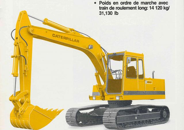 Caterpillar 205 excavator specs & dimensions (1984 - 2025) | Diggers ...