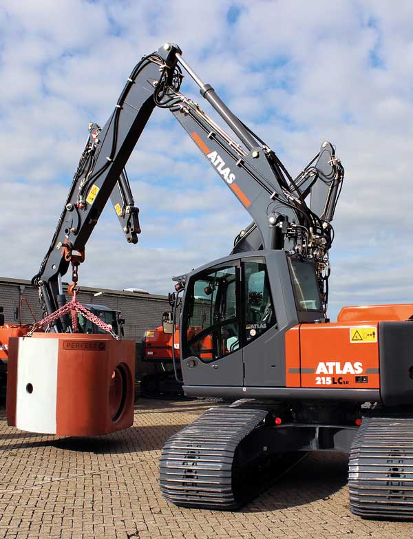 Atlas 215 LC-SR excavator specs & dimensions (2021 - 2025) | Diggers ...