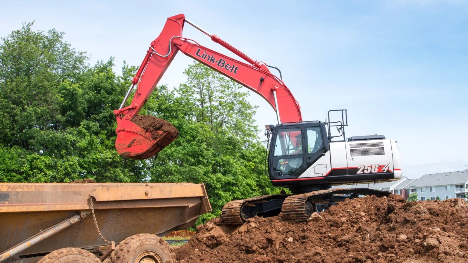 Link-Belt 250 X4 excavator specs & dimensions (2019 - 2025) | Diggers ...