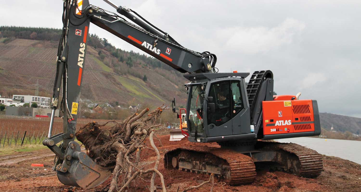 Atlas 260 LC excavator specs & dimensions (2021 - 2025) | Diggers ...