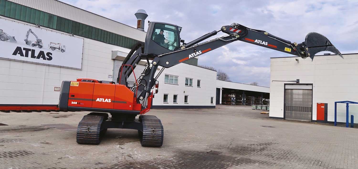 Atlas 260 LC excavator specs & dimensions (2021 - 2025) | Diggers ...