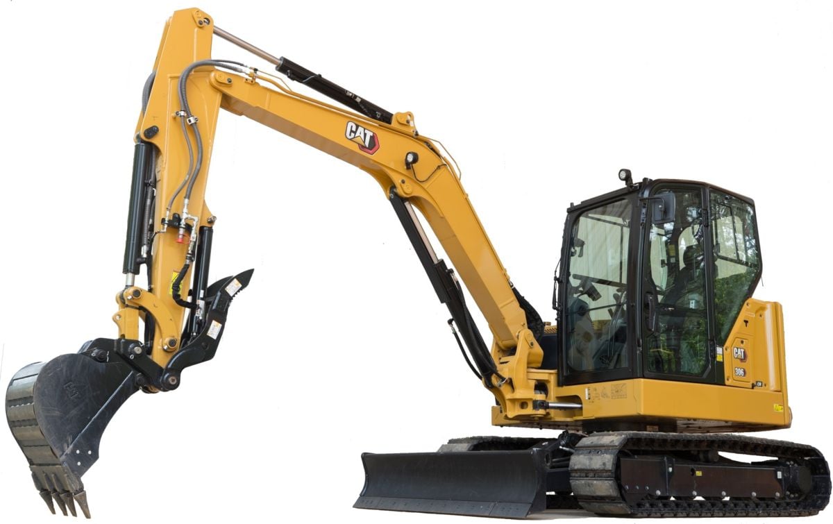 Caterpillar 306 CR excavator specs & dimensions (2020 - 2025) | Diggers | LECTURA Specs