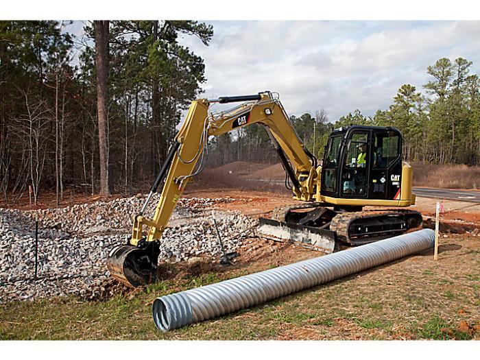 Caterpillar 308E 2 CR excavator specs & dimensions (2013 - 2021 ...