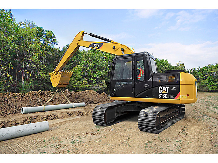 Caterpillar 313D2 GC excavator specs & dimensions (2017 - 2025 ...