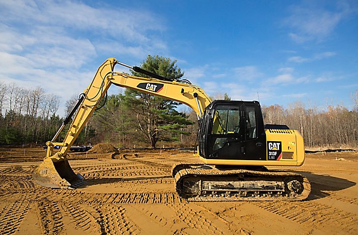 Caterpillar 313F L GC excavator specs & dimensions (2015 - 2021 ...
