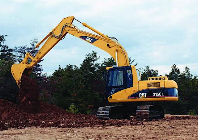 Caterpillar 315C excavator specs & dimensions (2003 - 2007) | Diggers ...