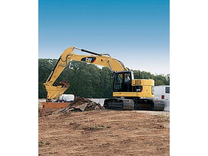 Caterpillar 321D LCR excavator specs & dimensions (2007 - 2018 ...