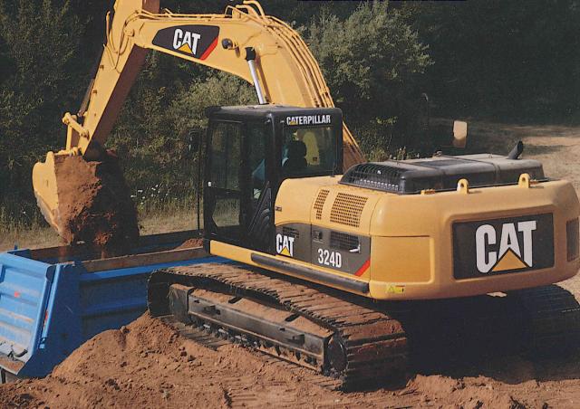 Caterpillar 324D excavator specs & dimensions (2007 - 2011) | Diggers ...