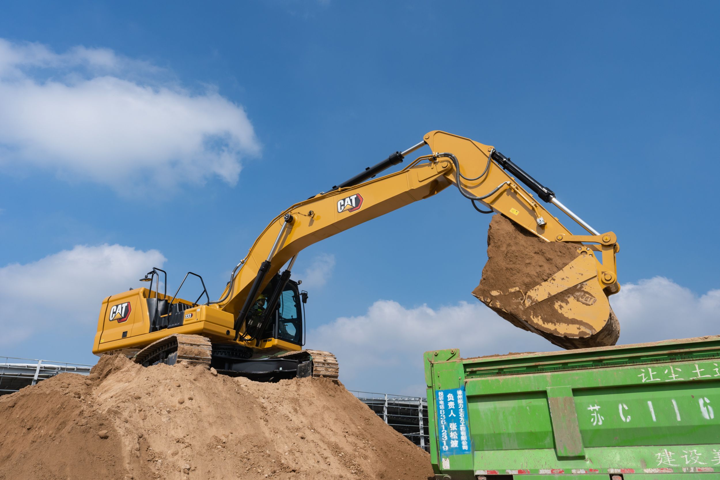 Caterpillar 333 excavator specs & dimensions (2023 - 2025) | Diggers | LECTURA Specs