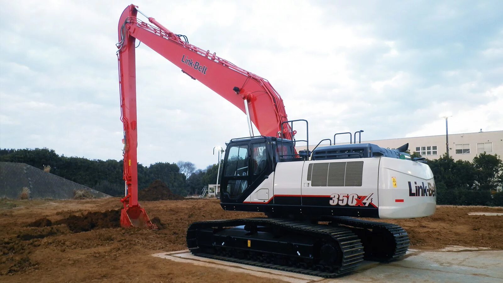 Link-Belt 350 X4 Long Front excavator specs & dimensions (2019 - 2025 ...
