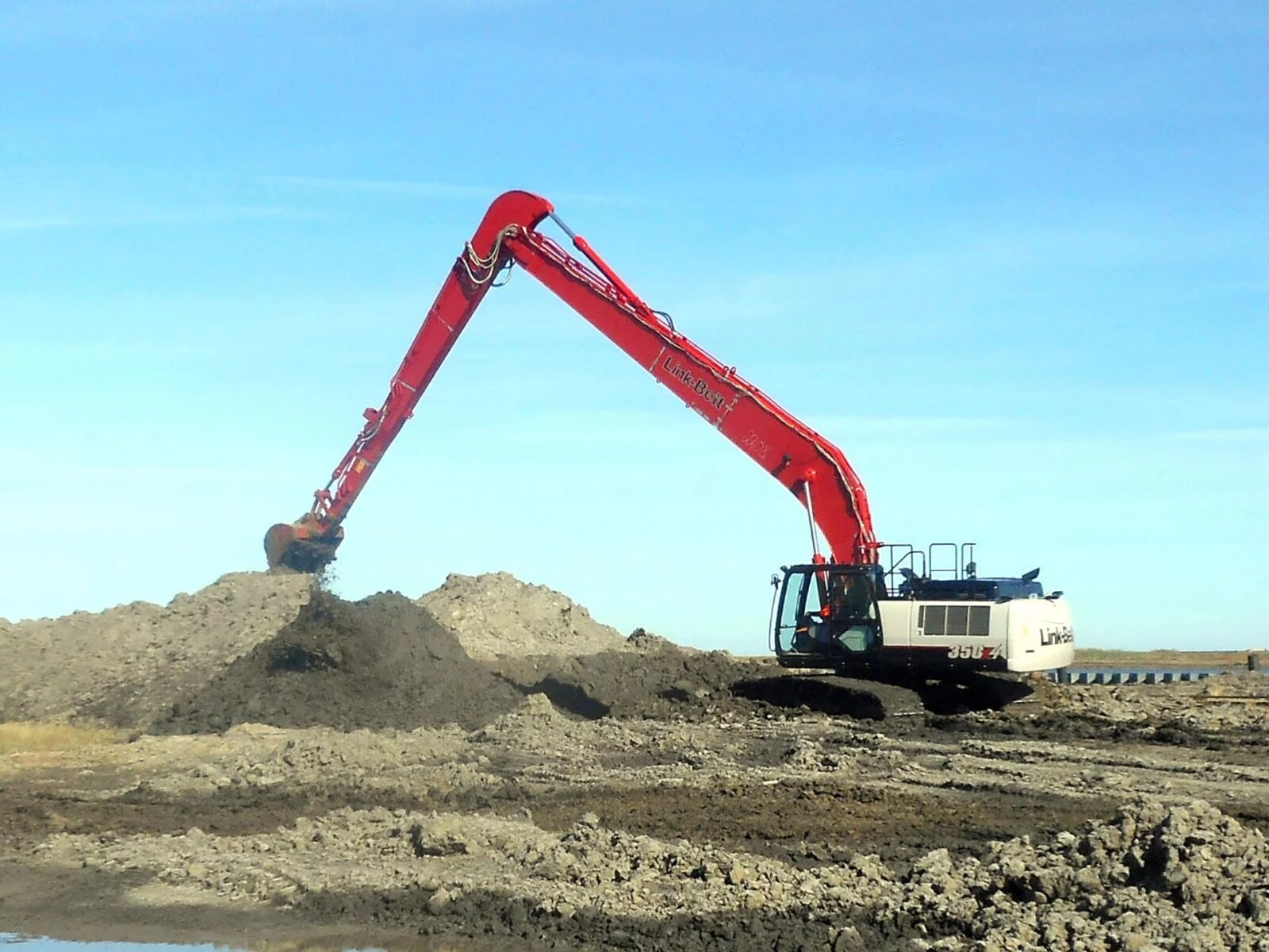 Link-Belt 350 X4 Long Front excavator specs & dimensions (2019 - 2025 ...