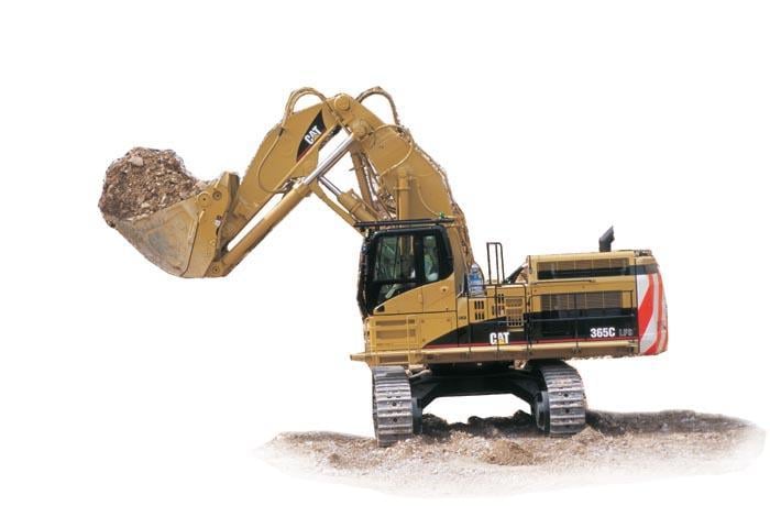 Caterpillar 365C L excavator specs & dimensions (2005 - 2011) | Diggers ...