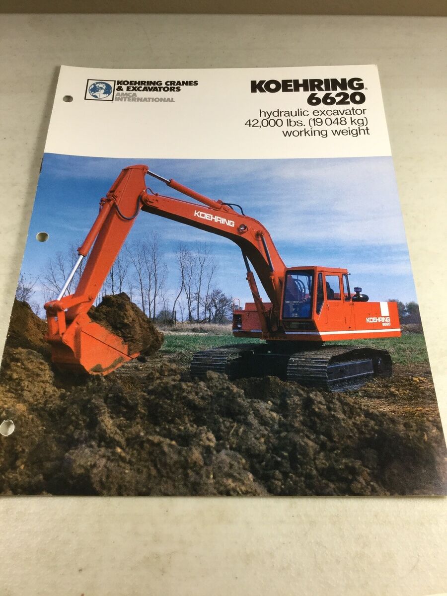 Koehring 6620 excavator specs & dimensions (1987 - 1990) | Diggers ...
